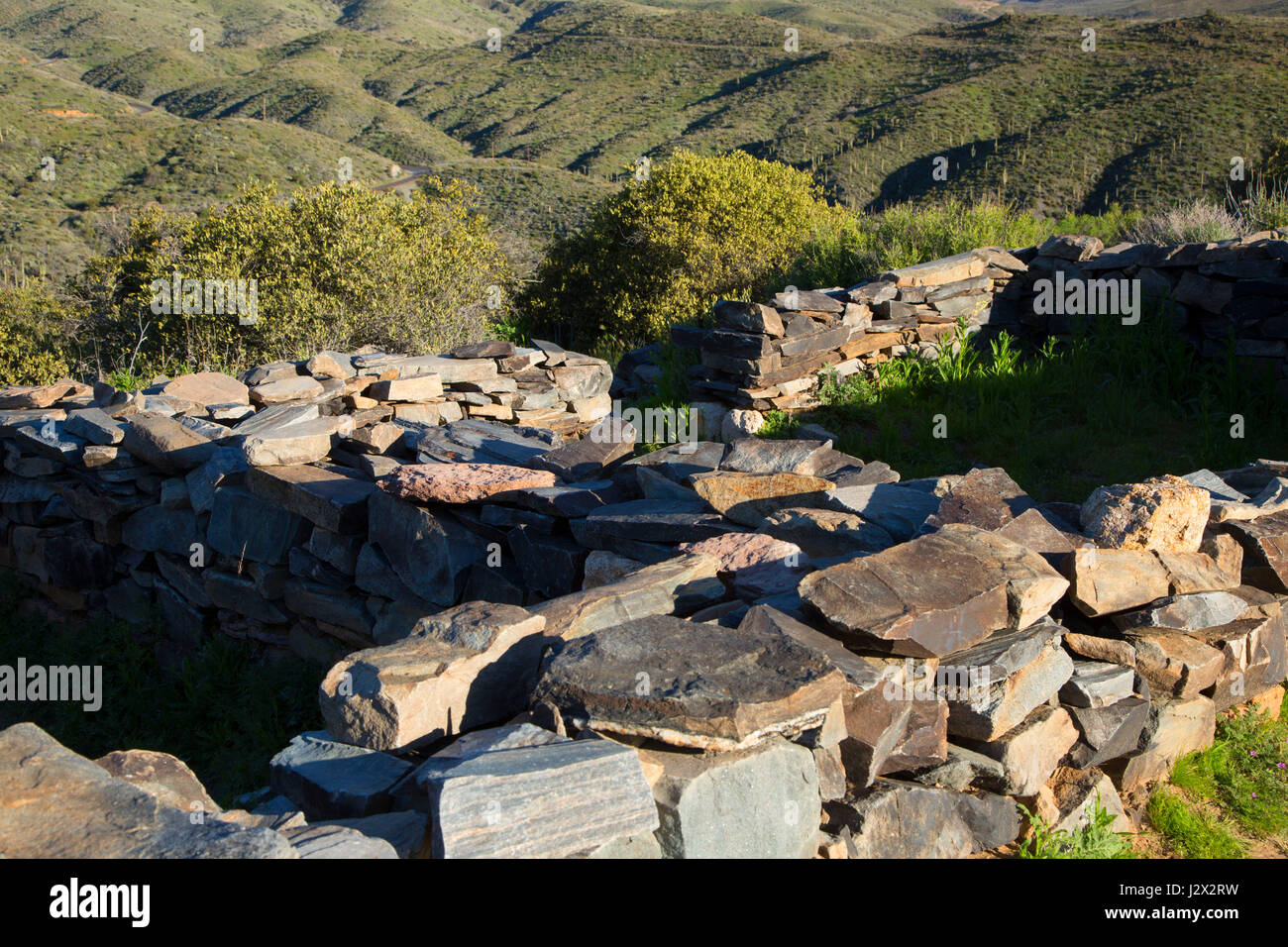 Sears Kay Ruin, Tonto National Forest, Arizona Stock Photo - Alamy