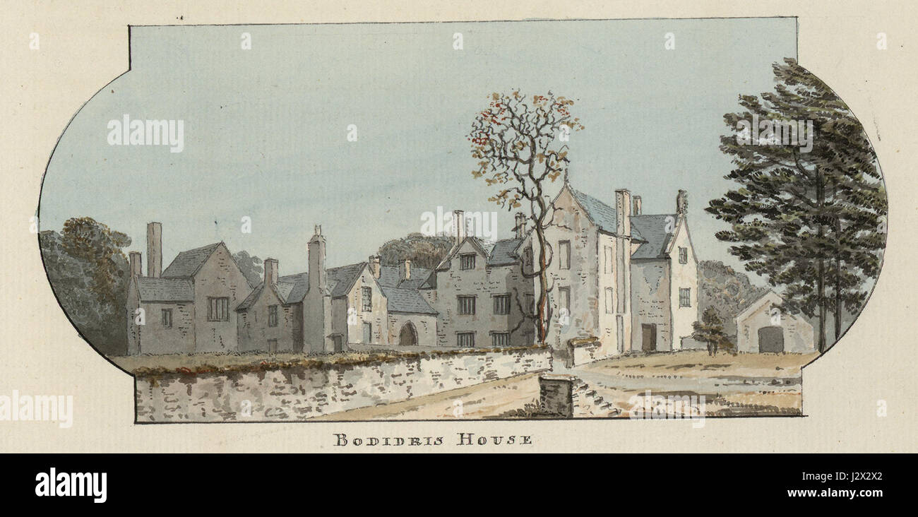 The Bodidris house is a historical structure, possibly associated with ...