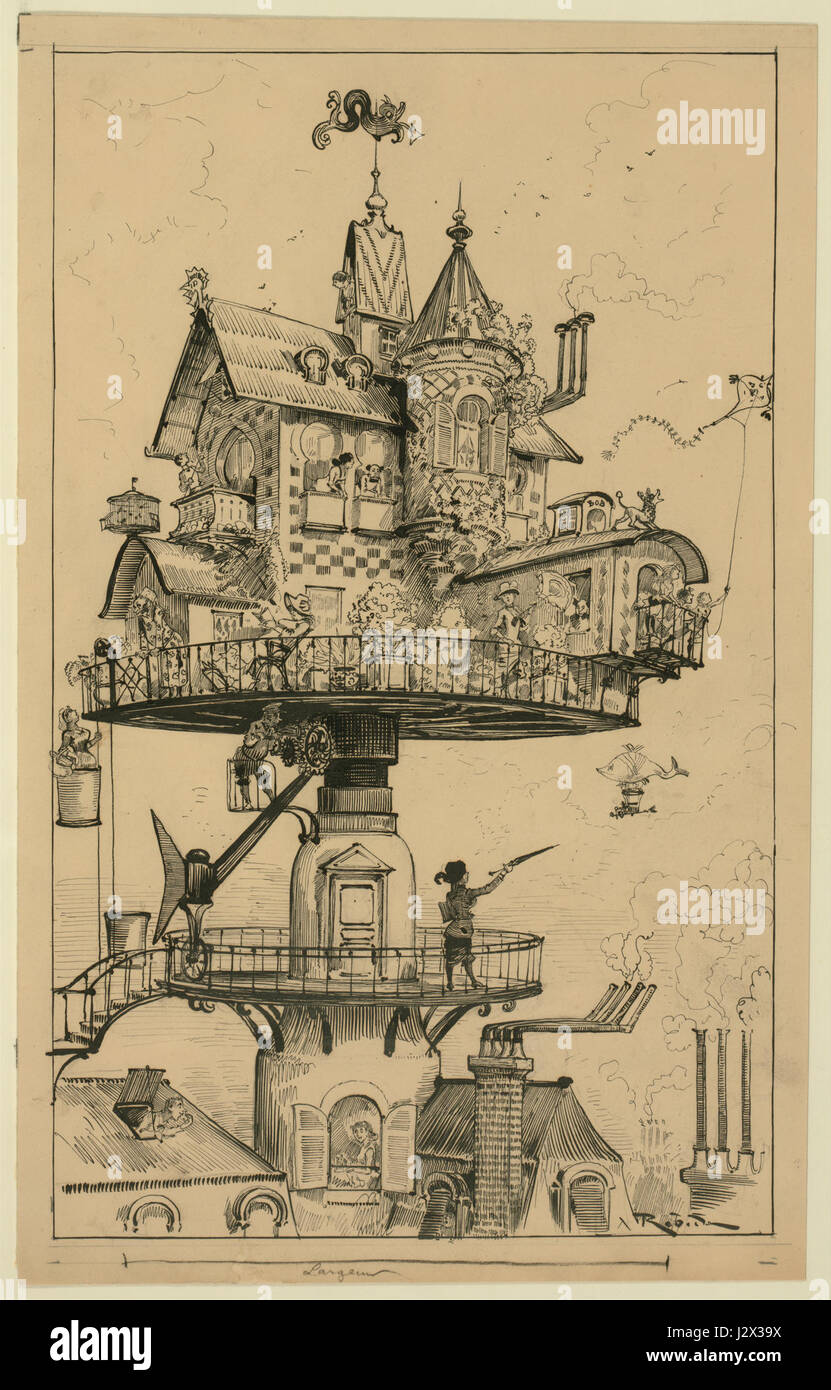 An aerial view of a house showcases the structure and layout from above ...