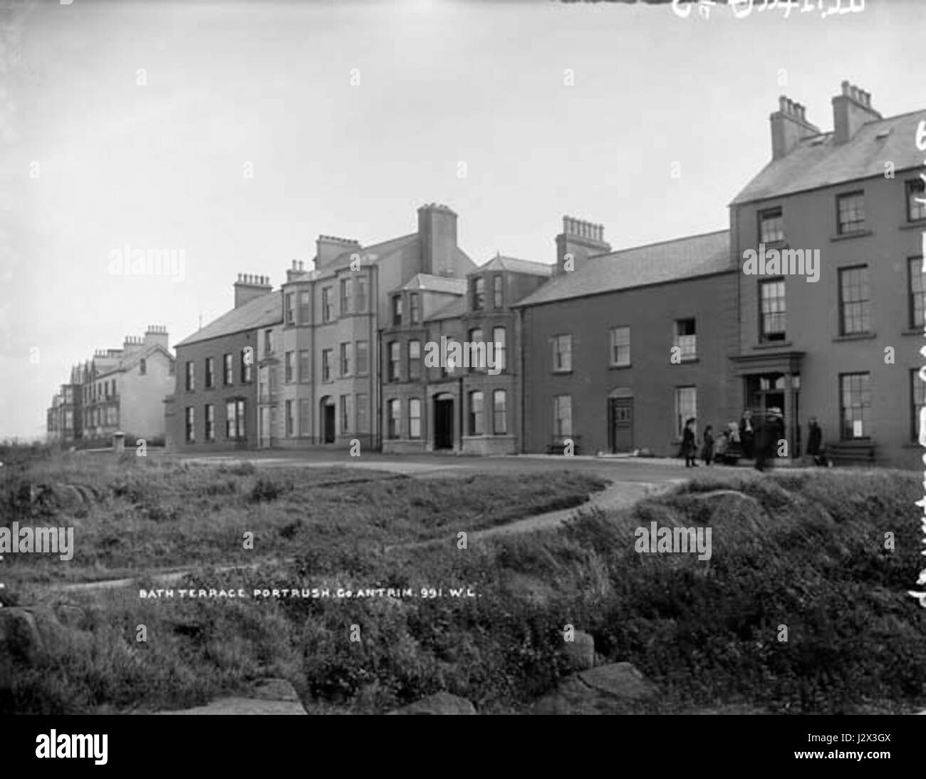 Victorian terrace promenade Black and White Stock Photos & Images - Alamy