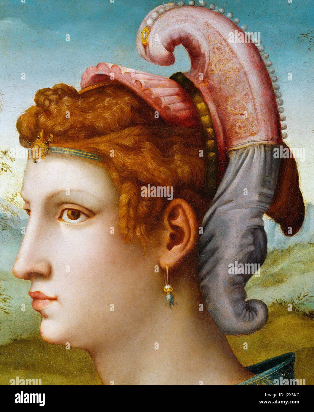 'Sibyl' by Bacchiacca is a depiction of a female figure from classical ...