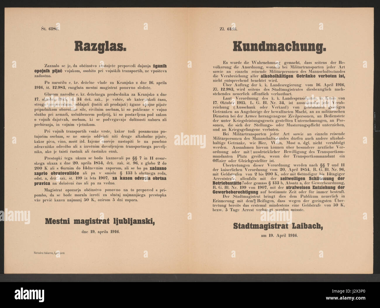 Prohibition alcohol poster hi-res stock photography and images - Alamy