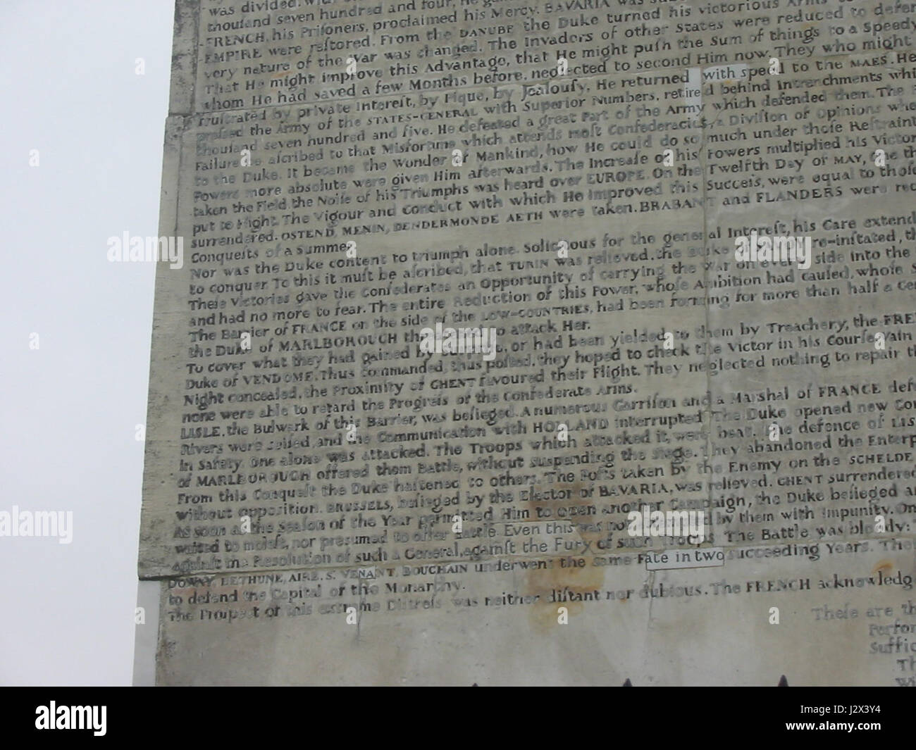 Blenheim map hi-res stock photography and images - Alamy