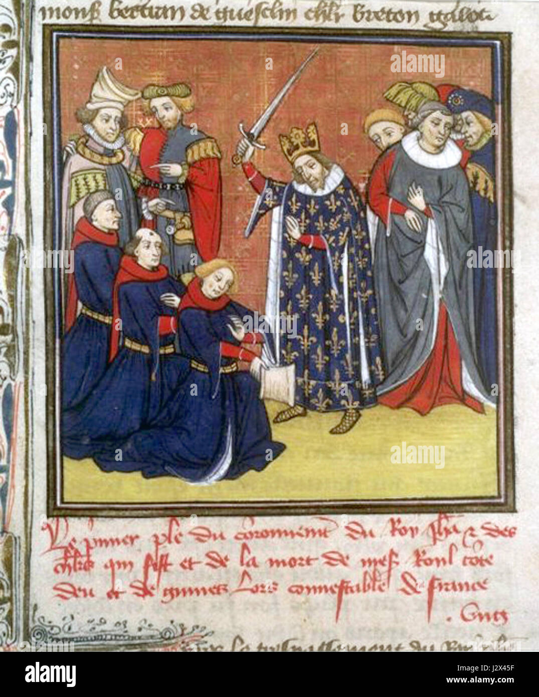 Adoubement, the ceremony of dubbing a knight, is a traditional practice ...