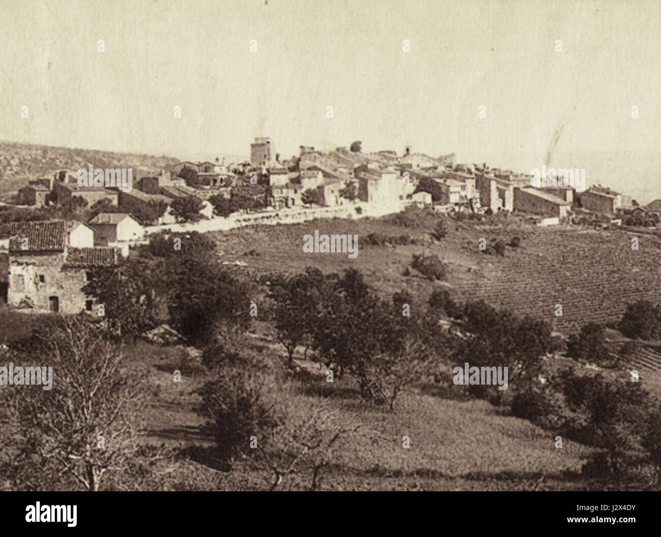 A 1933 photograph of Carlavan's 'COTE SUD', a notable work featuring ...