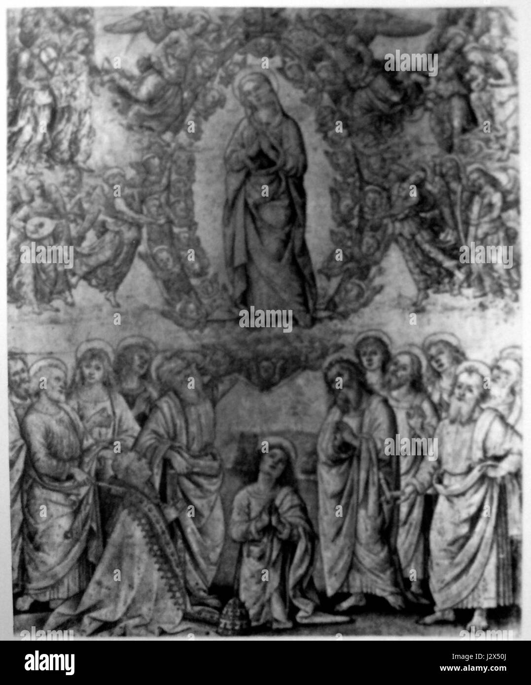 Marys assumption Black and White Stock Photos & Images - Alamy