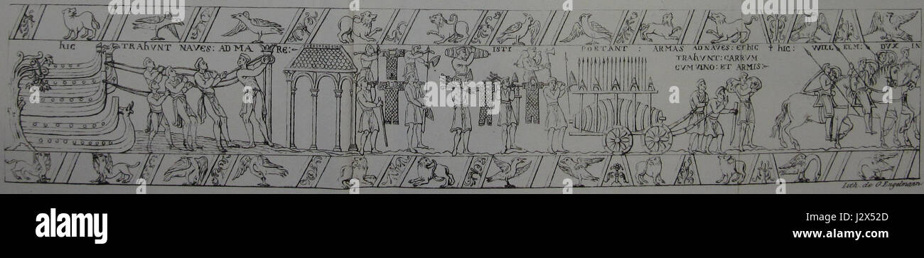 Bayeux map hi-res stock photography and images - Alamy