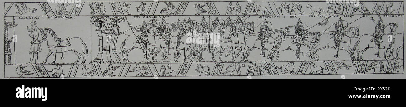 Bayeux map hi-res stock photography and images - Alamy