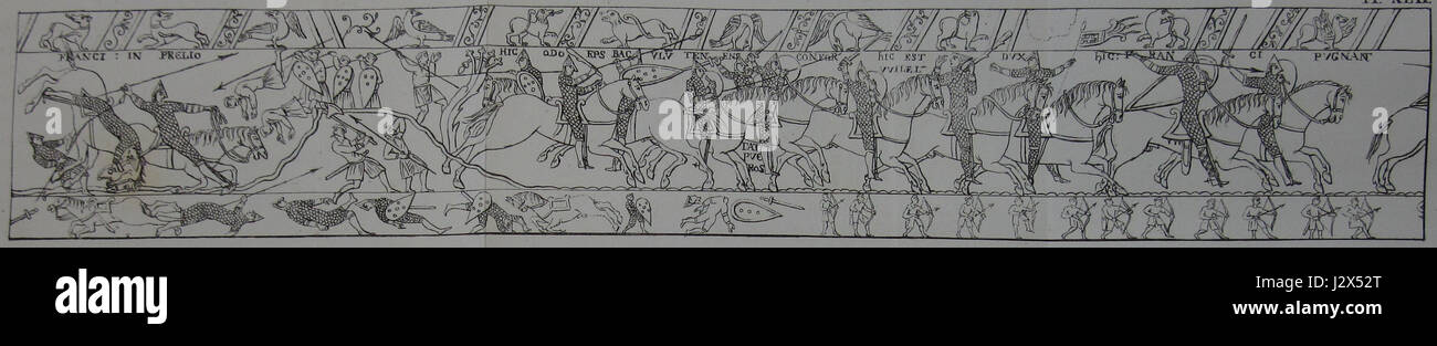 The Bayeux Tapestry is an iconic medieval embroidery depicting the ...
