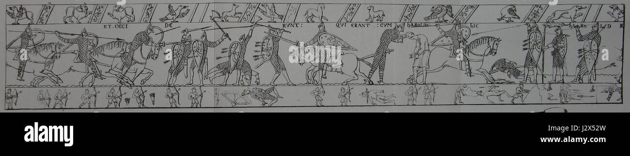 Bayeux map hi-res stock photography and images - Alamy