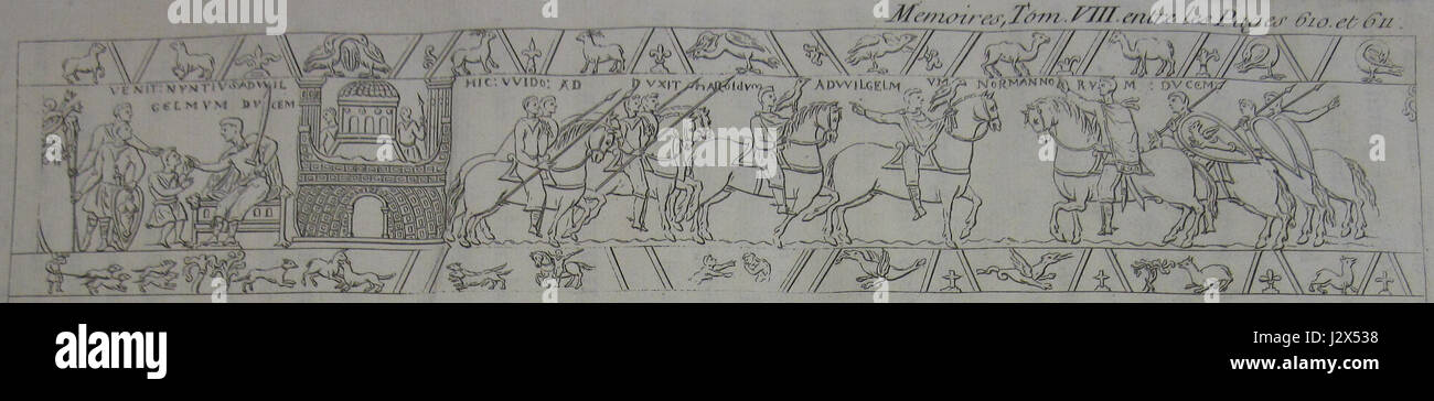 Bayeux map hi-res stock photography and images - Alamy