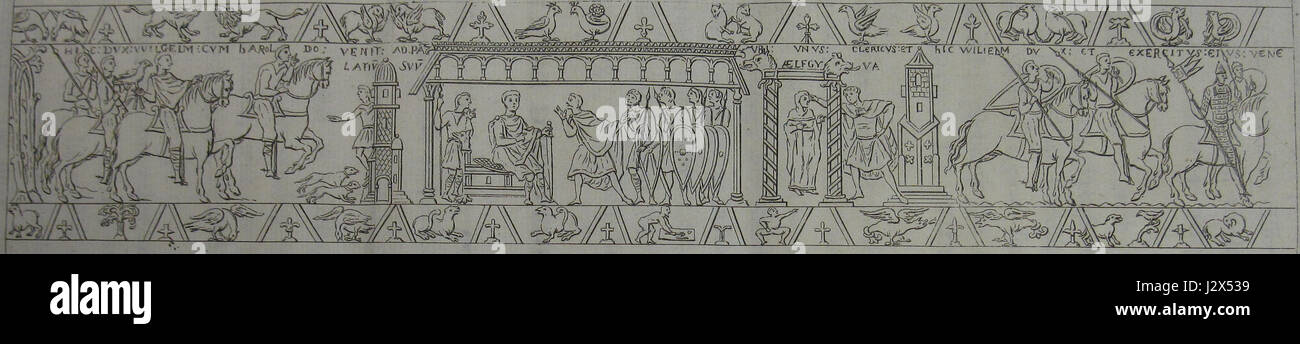 Bayeux map hi-res stock photography and images - Alamy