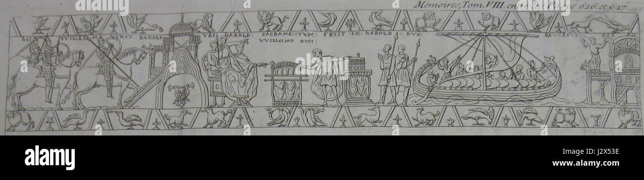 Bayeux map hi-res stock photography and images - Alamy