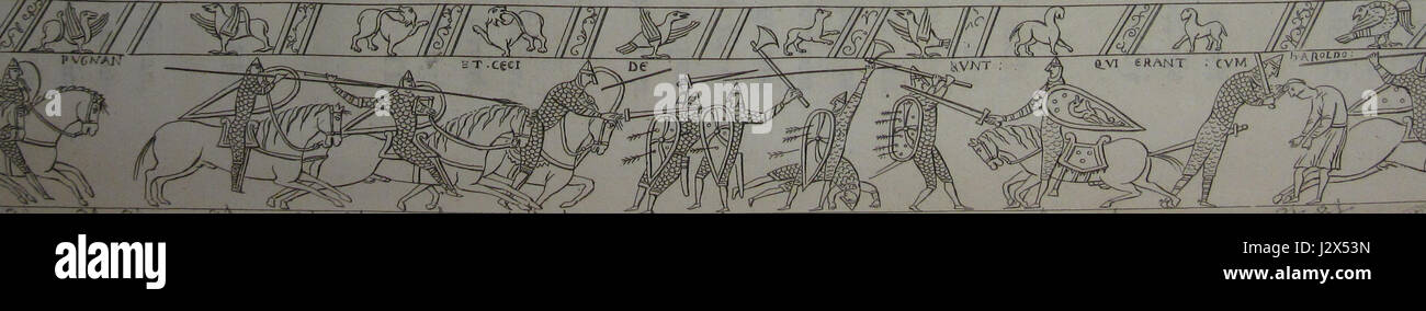 Bayeux map hi-res stock photography and images - Alamy