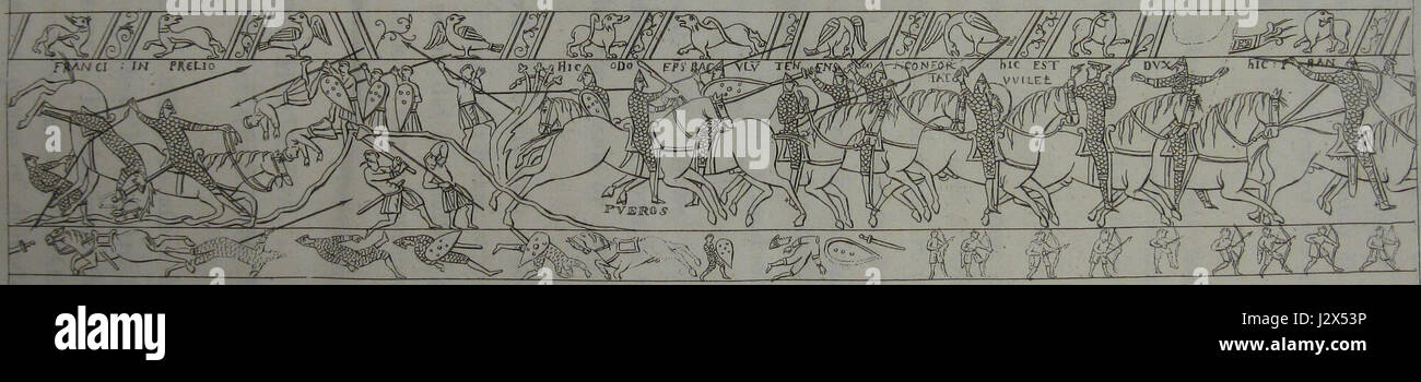 Bayeux map hi-res stock photography and images - Alamy