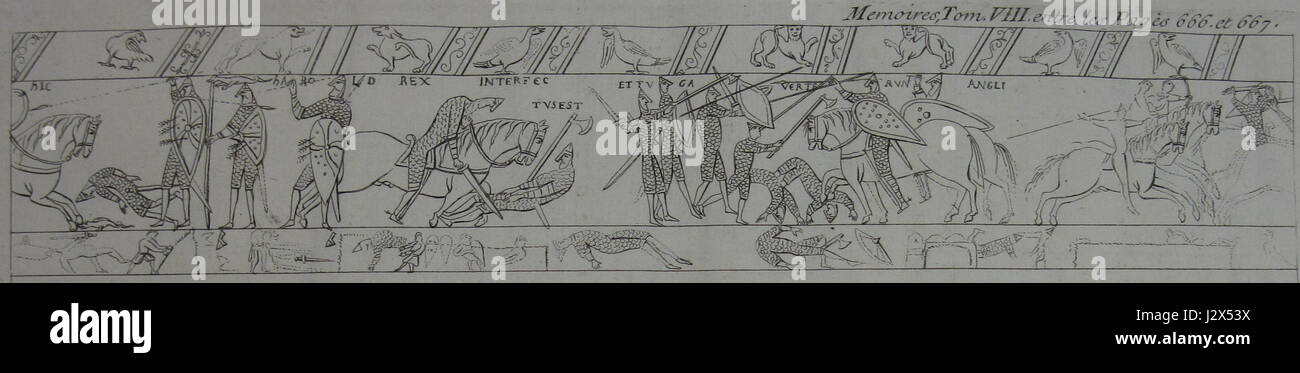 Bayeux map hi-res stock photography and images - Alamy