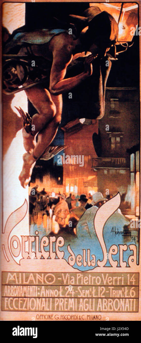 Adolfo Hohenstein was a prominent Italian artist and illustrator, known ...