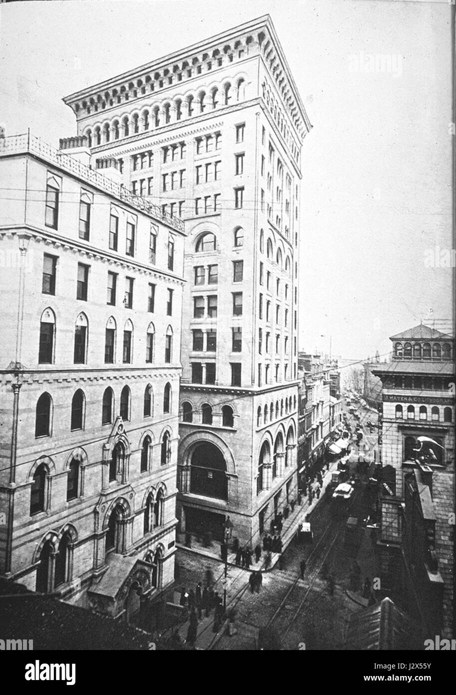 The Ames Building, located in Boston, Massachusetts, is an iconic ...