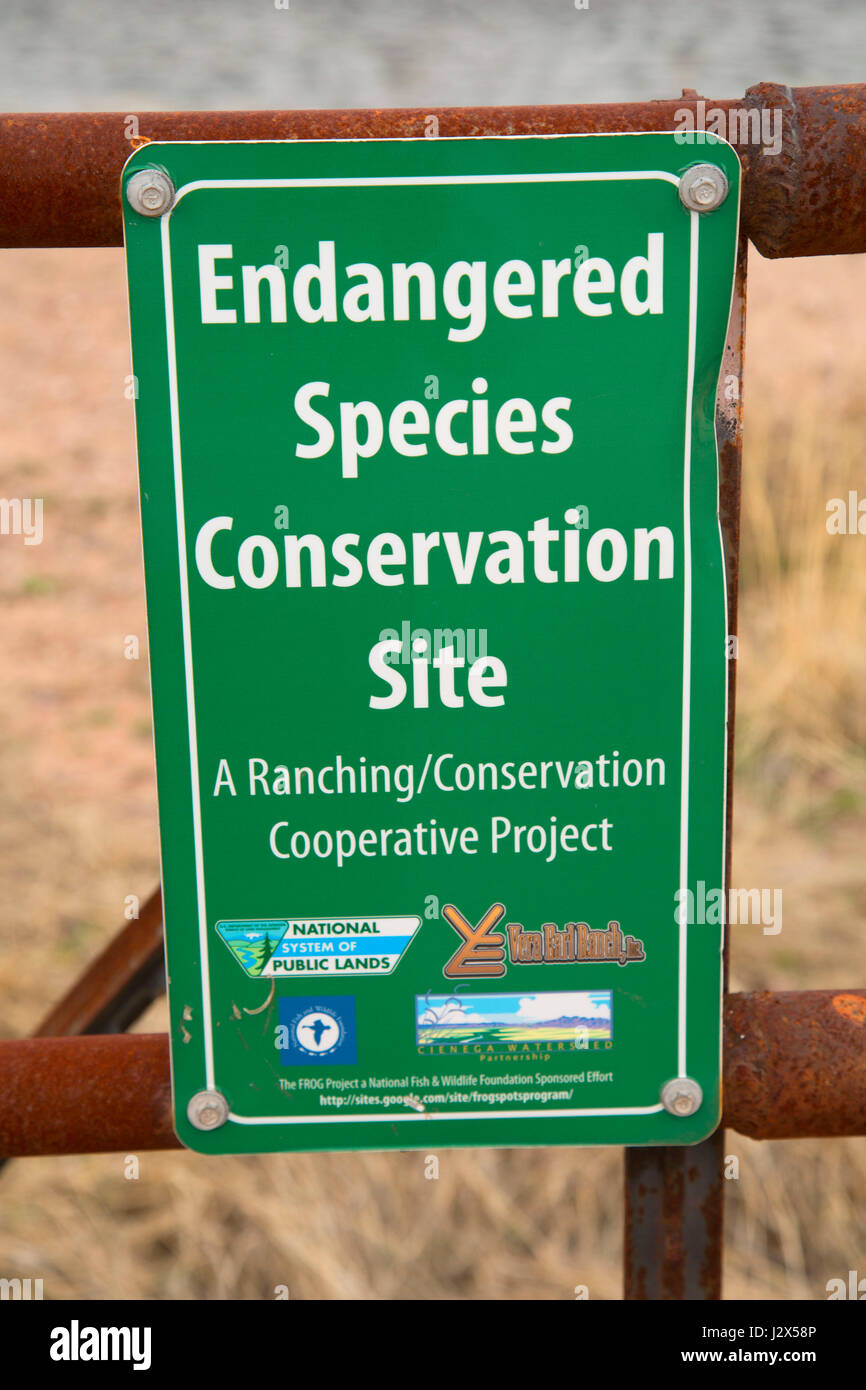 Endangered Species Sign