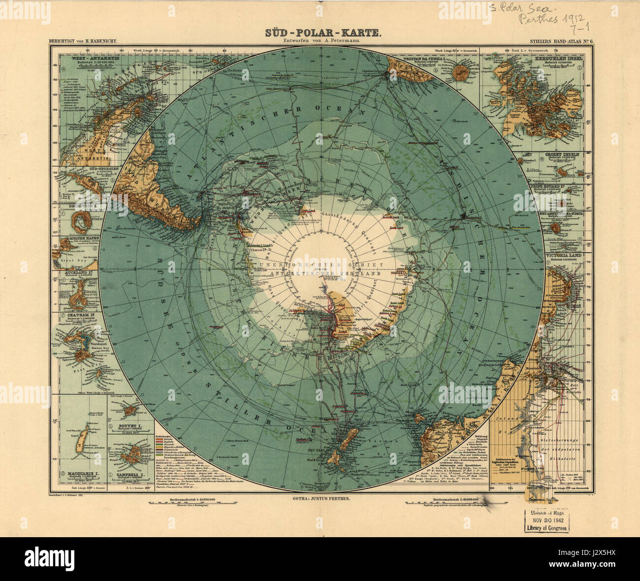 Antarctica in 1912 was the site of early explorations, including the ...