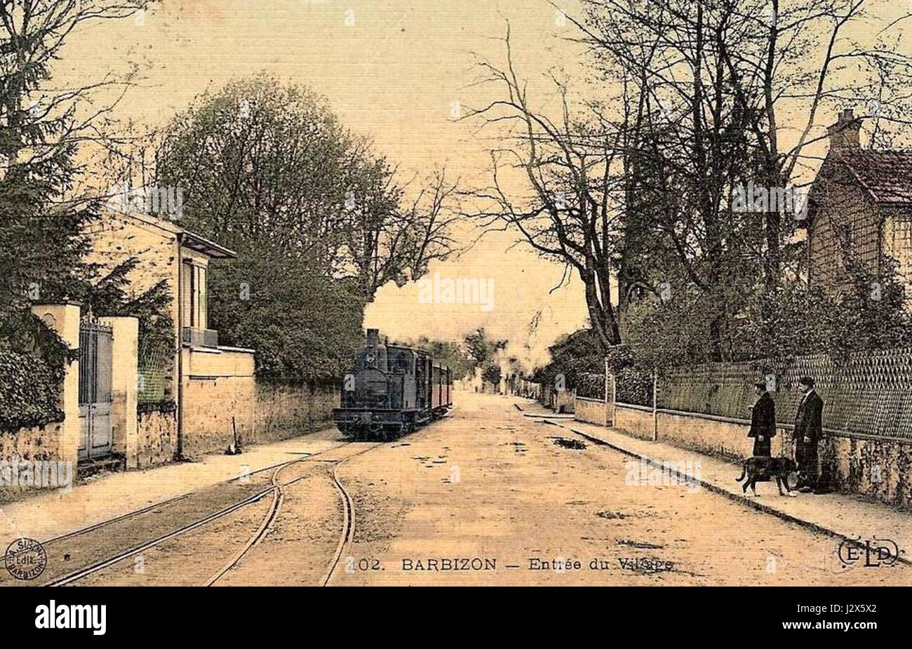 Barbizon (77) la gare TSM (2 Stock Photo - Alamy