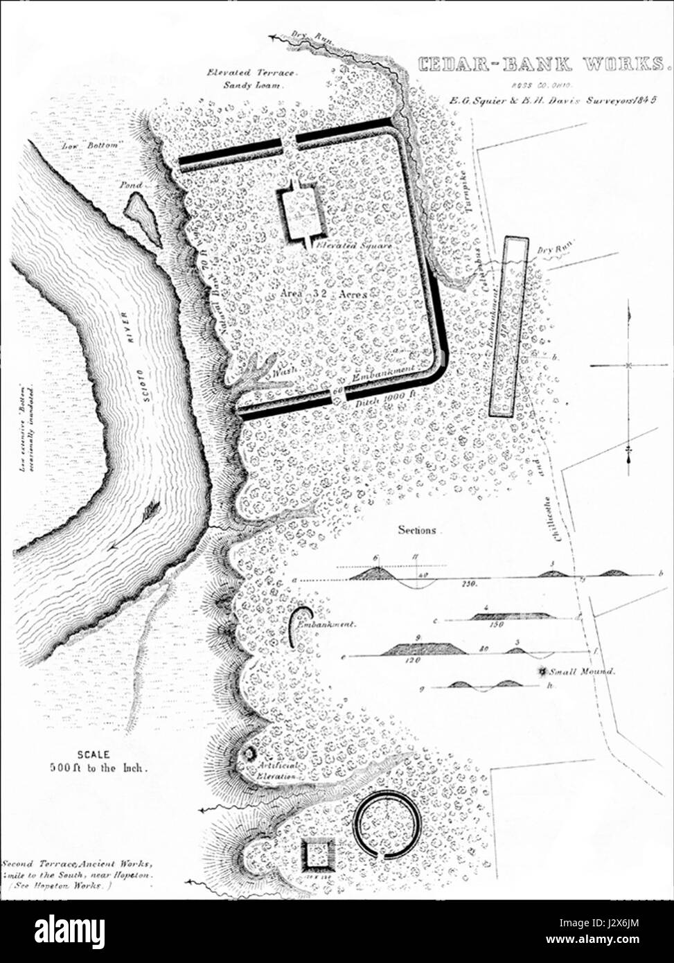 Earthwork bank Black and White Stock Photos & Images - Alamy