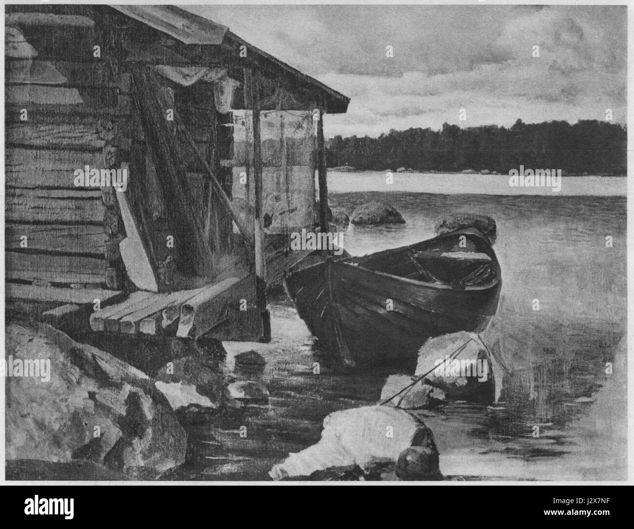 Aukusti Uotila Landungssteg Stock Photo - Alamy