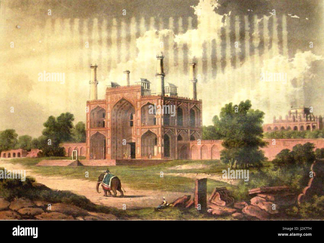Tomb akbar great hi-res stock photography and images - Alamy