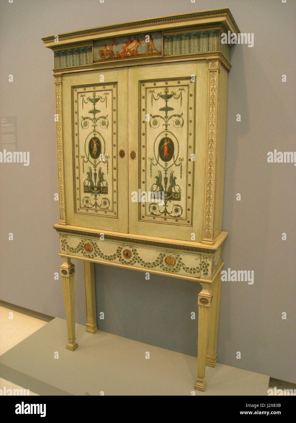 The bookcase designed by Robert Adam in 1776 is an example of ...