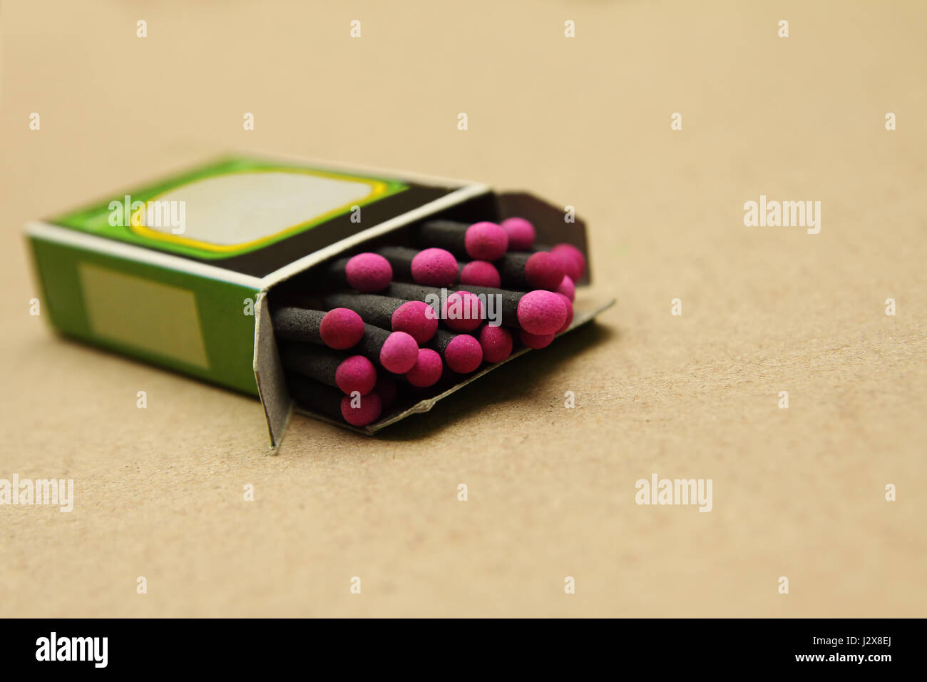 Hand Made Matchstick Stock Photo - Alamy