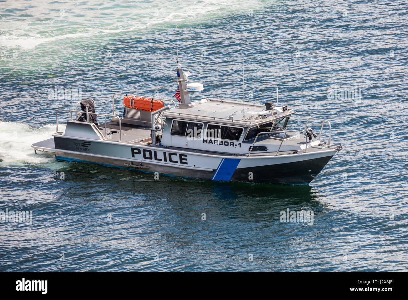 Police boat hi-res stock photography and images - Alamy