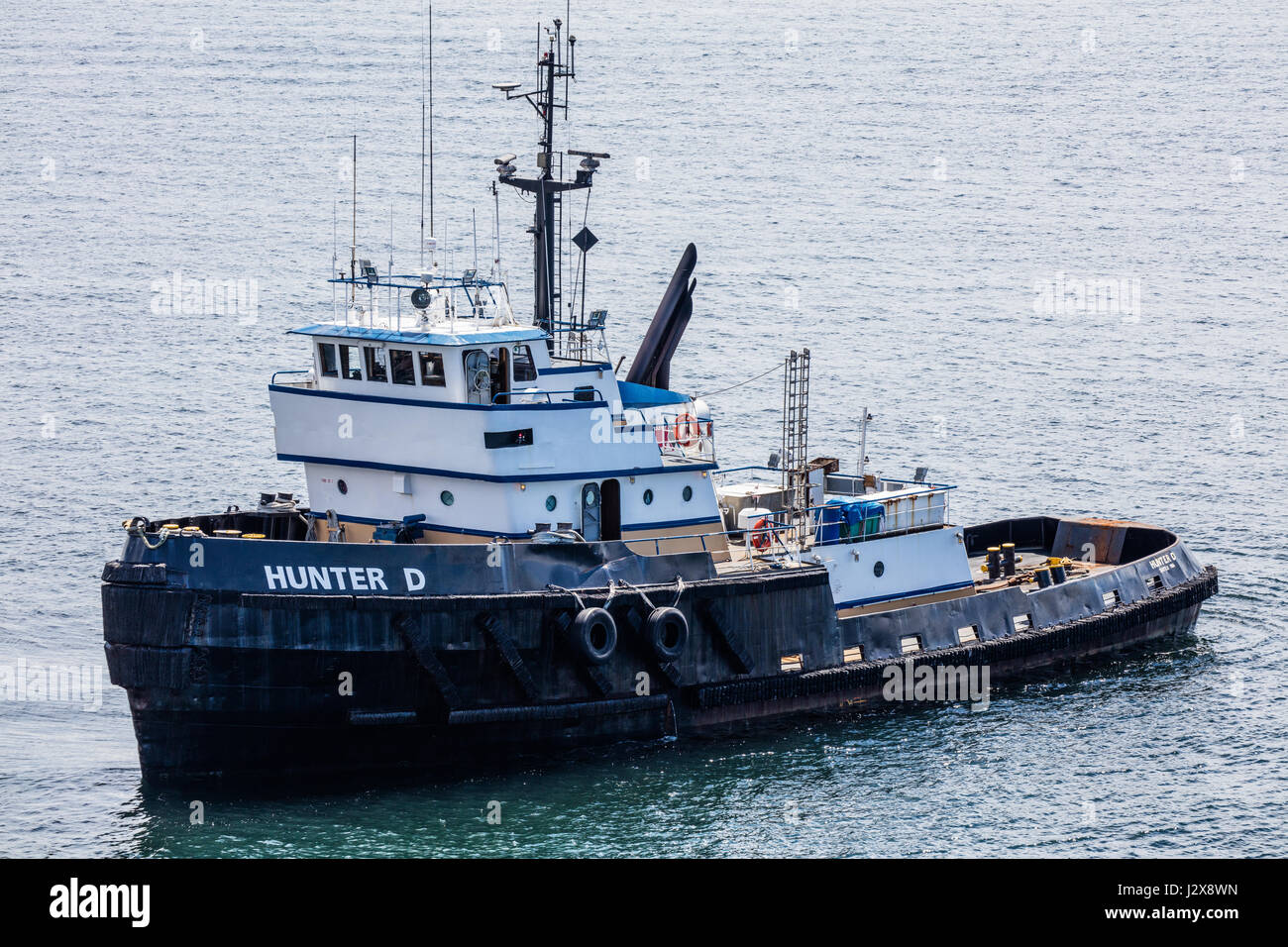 Tug boats in Seattle, Washington harbor Stock Photo - Alamy