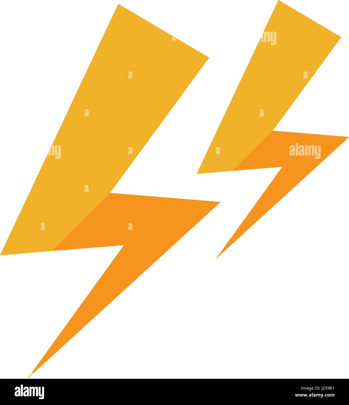 thunder icon image Stock Vector Image & Art - Alamy