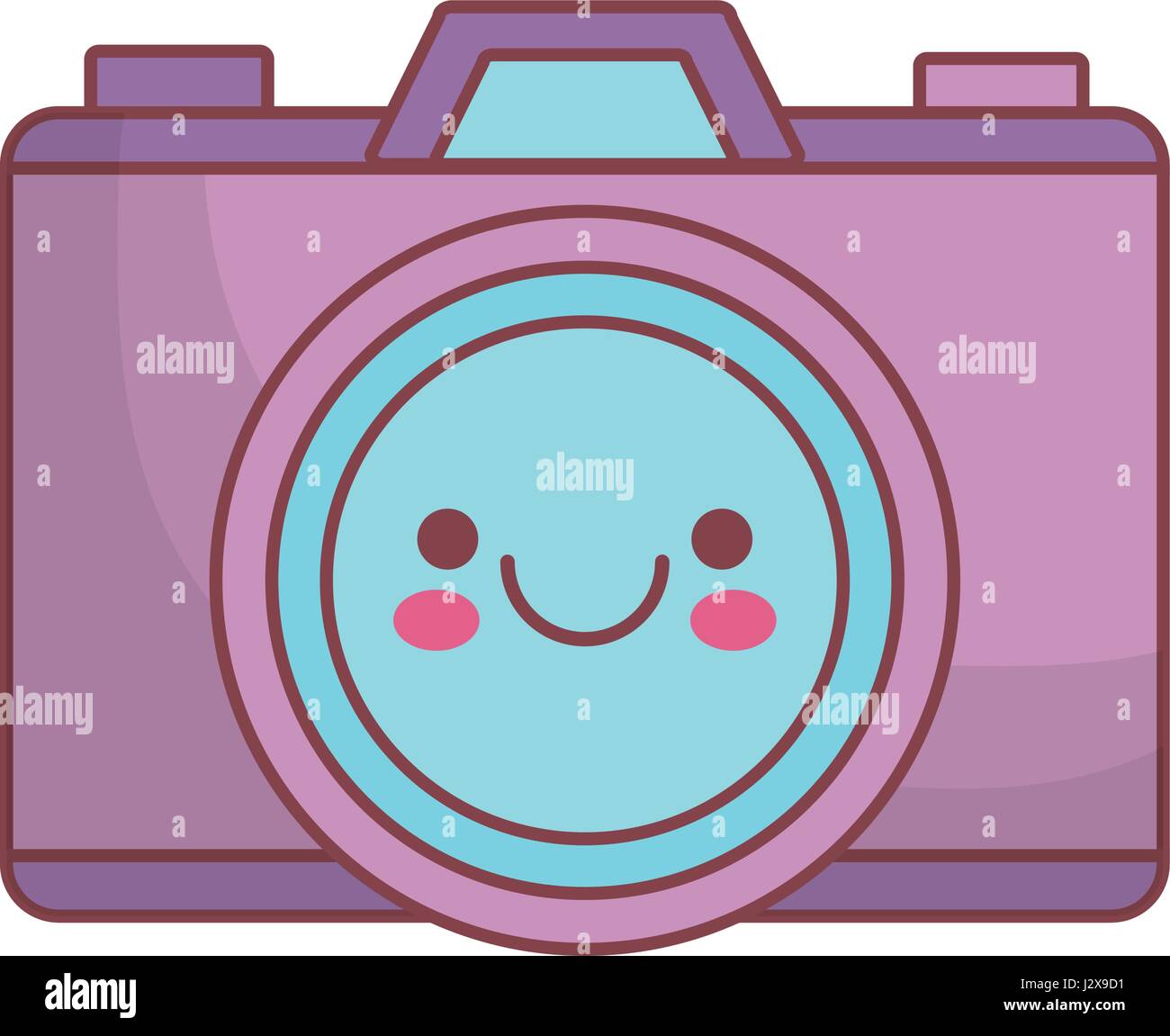 kawaii camera icon Stock Vector Image & Art - Alamy