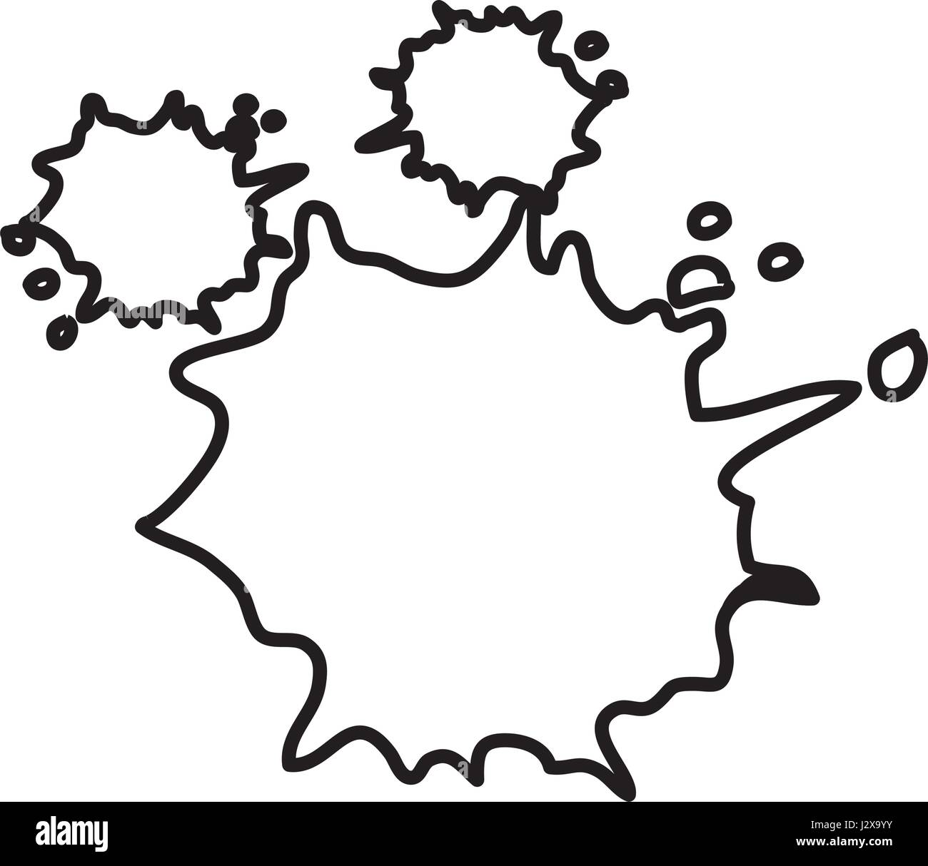 paint splash icon Stock Vector Image & Art - Alamy