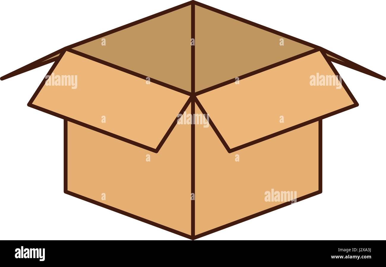 carton box icon Stock Vector Image & Art - Alamy