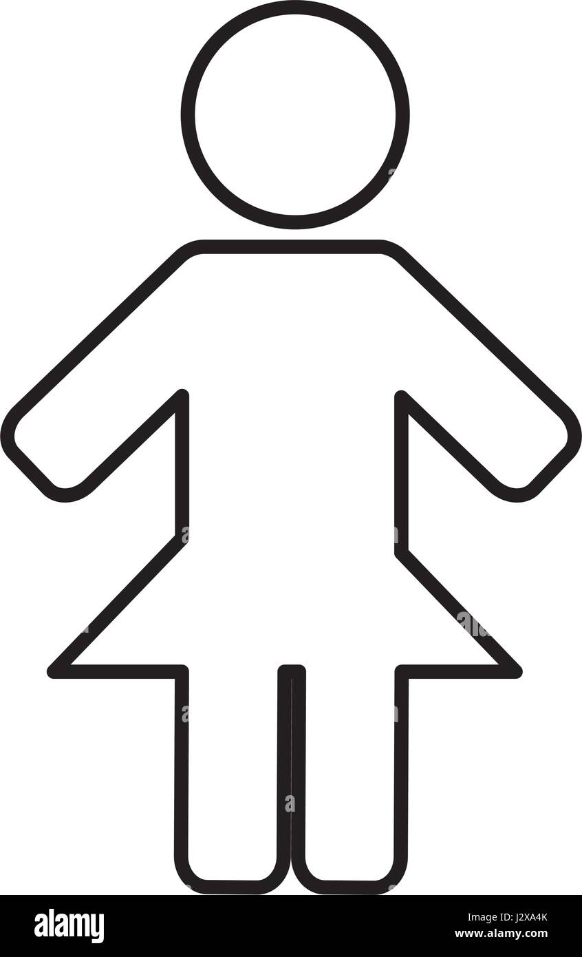 Female attractive figure Stock Vector Images - Alamy