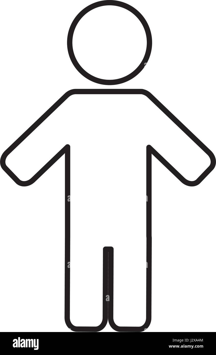 figure of man icon Stock Vector Image & Art - Alamy
