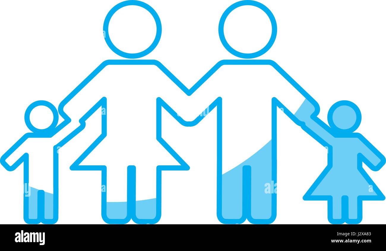 family figure icon Stock Vector Image & Art - Alamy