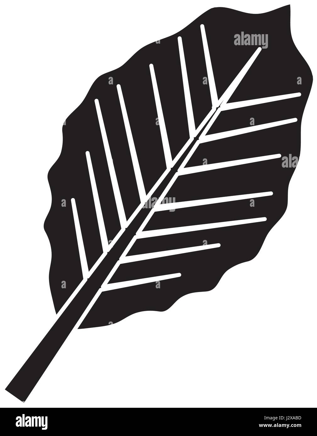 leaf icon image Stock Vector Image & Art - Alamy