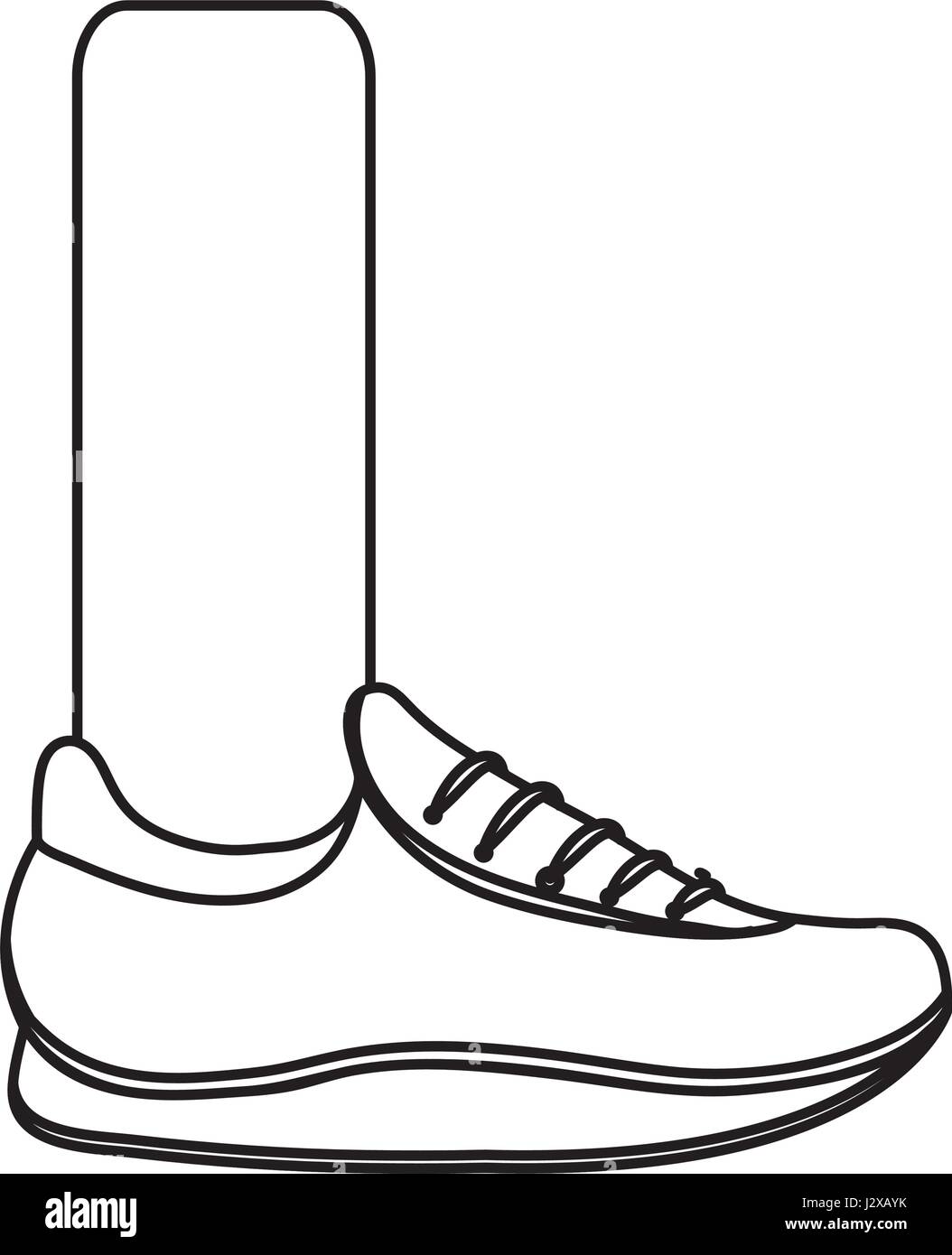 sport shoe icon Stock Vector Image & Art - Alamy