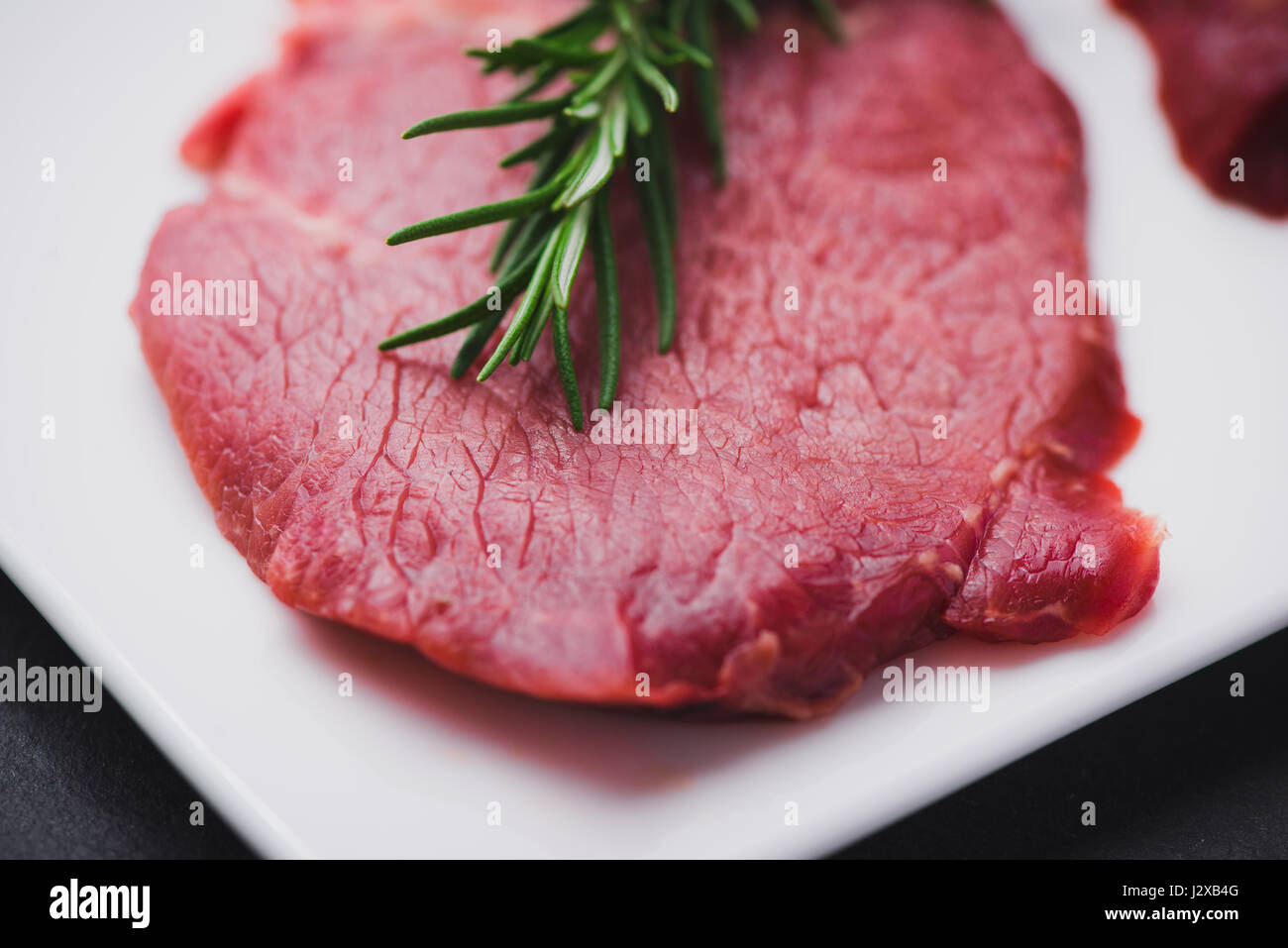 Beef liver plate hi-res stock photography and images - Alamy