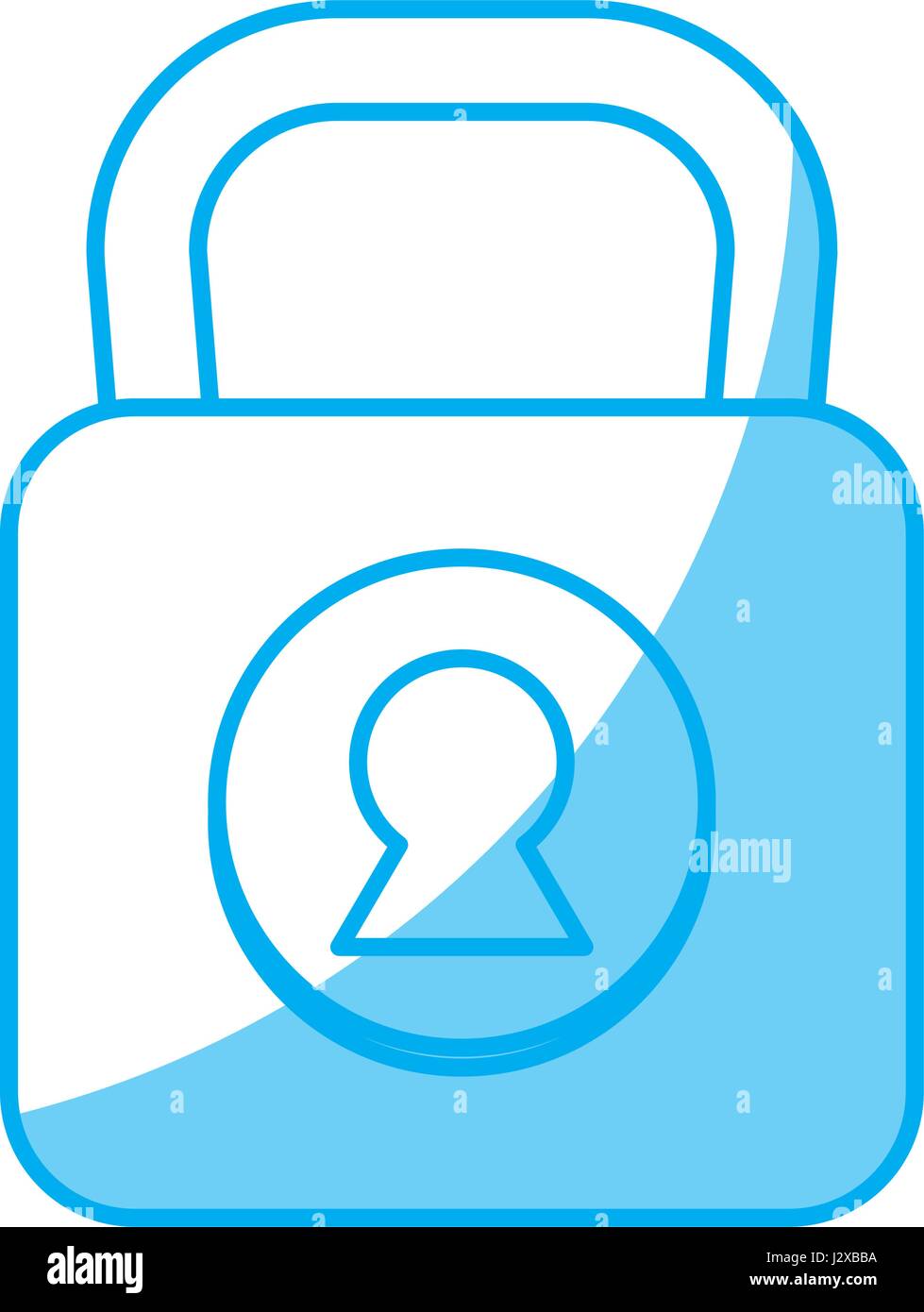 security padlock icon Stock Vector Image & Art - Alamy