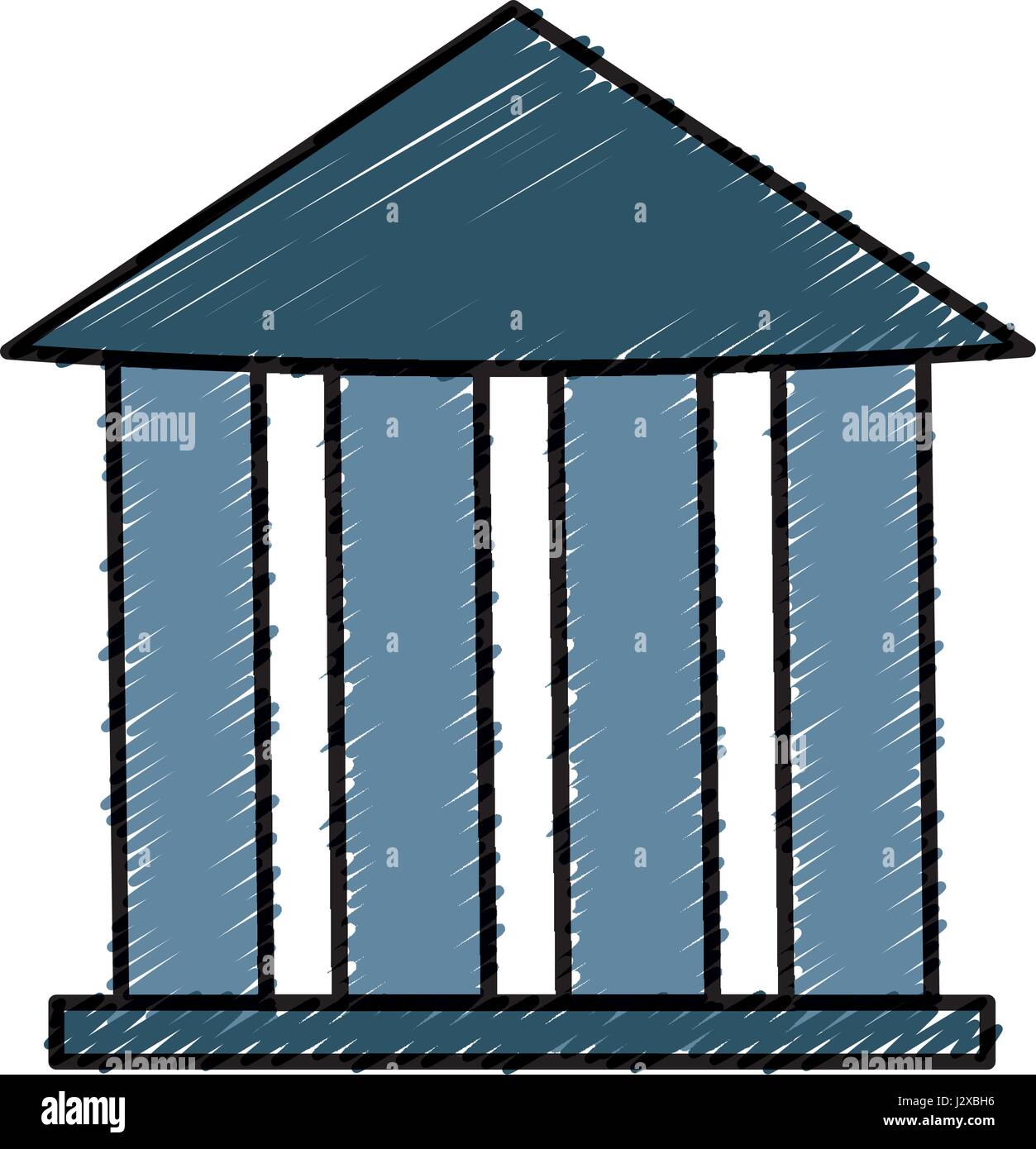 bank building icon Stock Vector Image & Art - Alamy