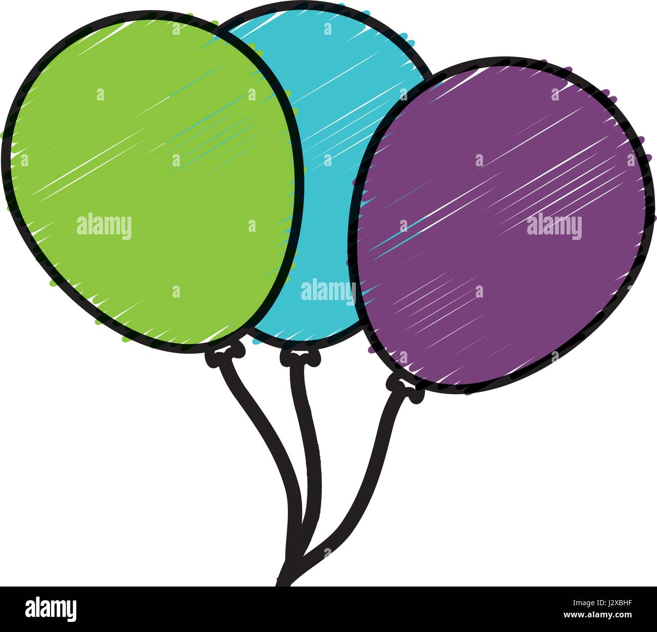 balloons icon image Stock Vector Image & Art - Alamy