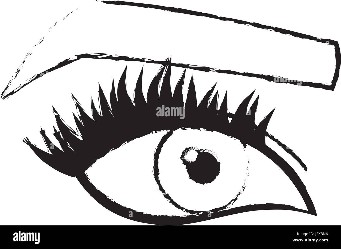 woman eye icon Stock Vector Image & Art - Alamy