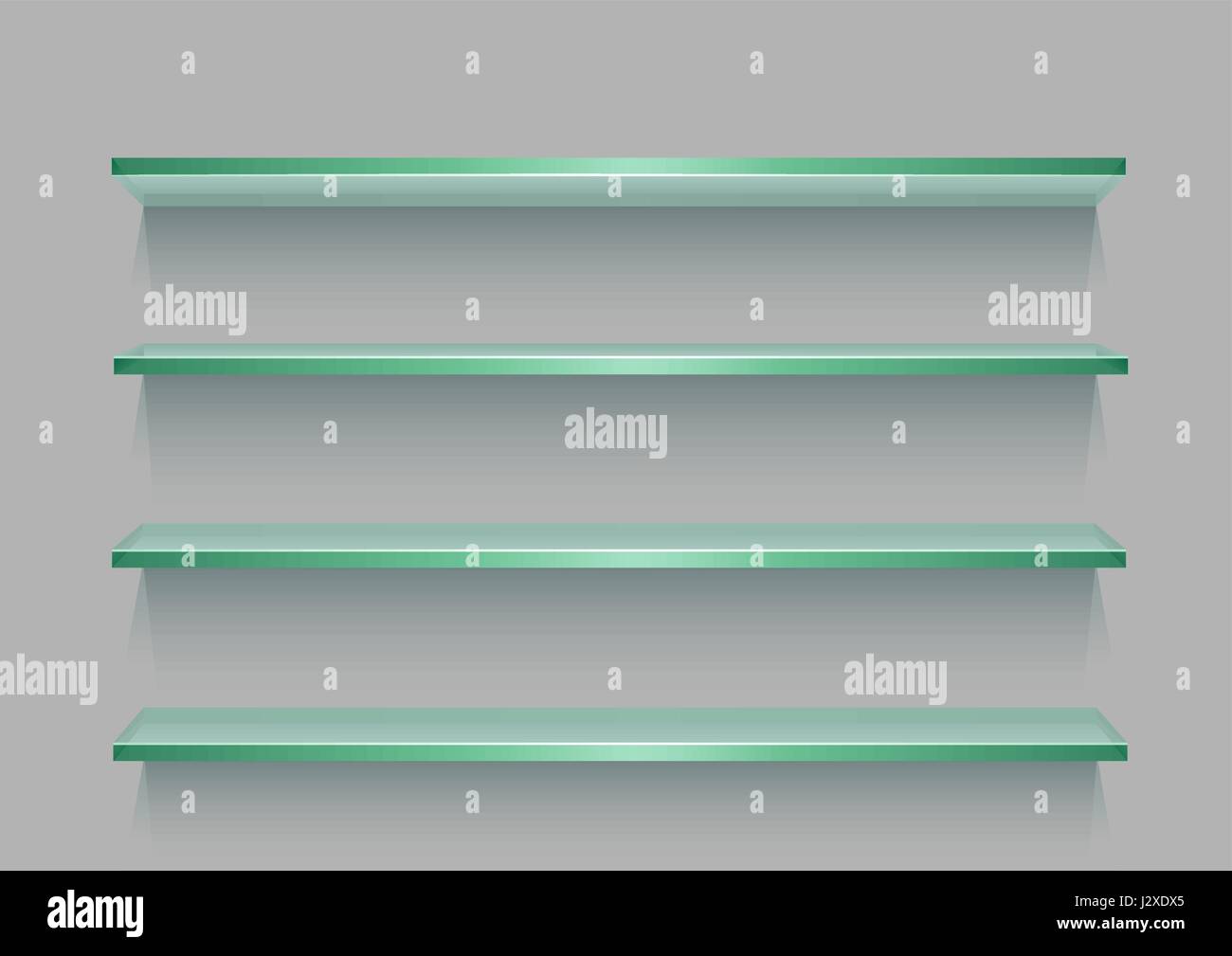 Glass display stand Stock Vector Images - Alamy