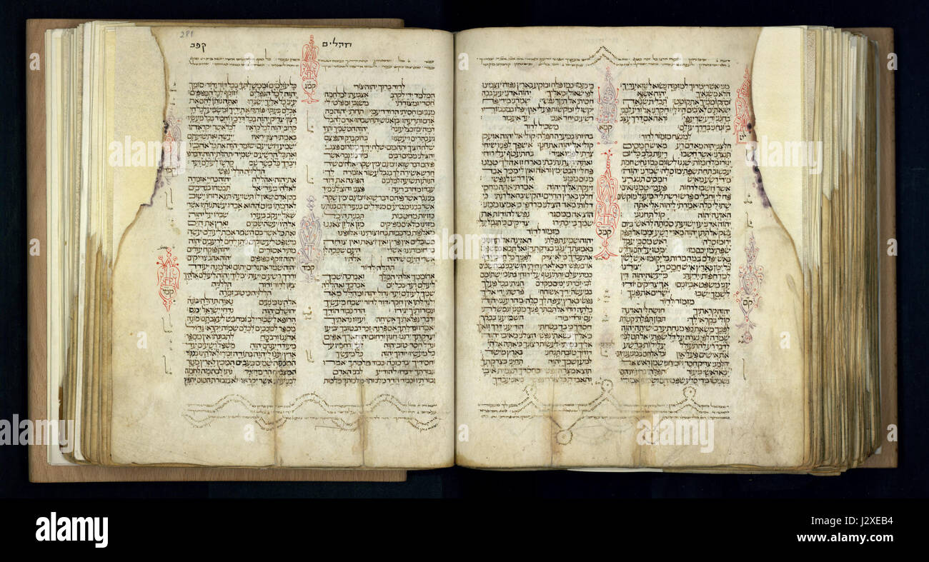 This Bible from 1300 is a medieval manuscript, likely produced in ...