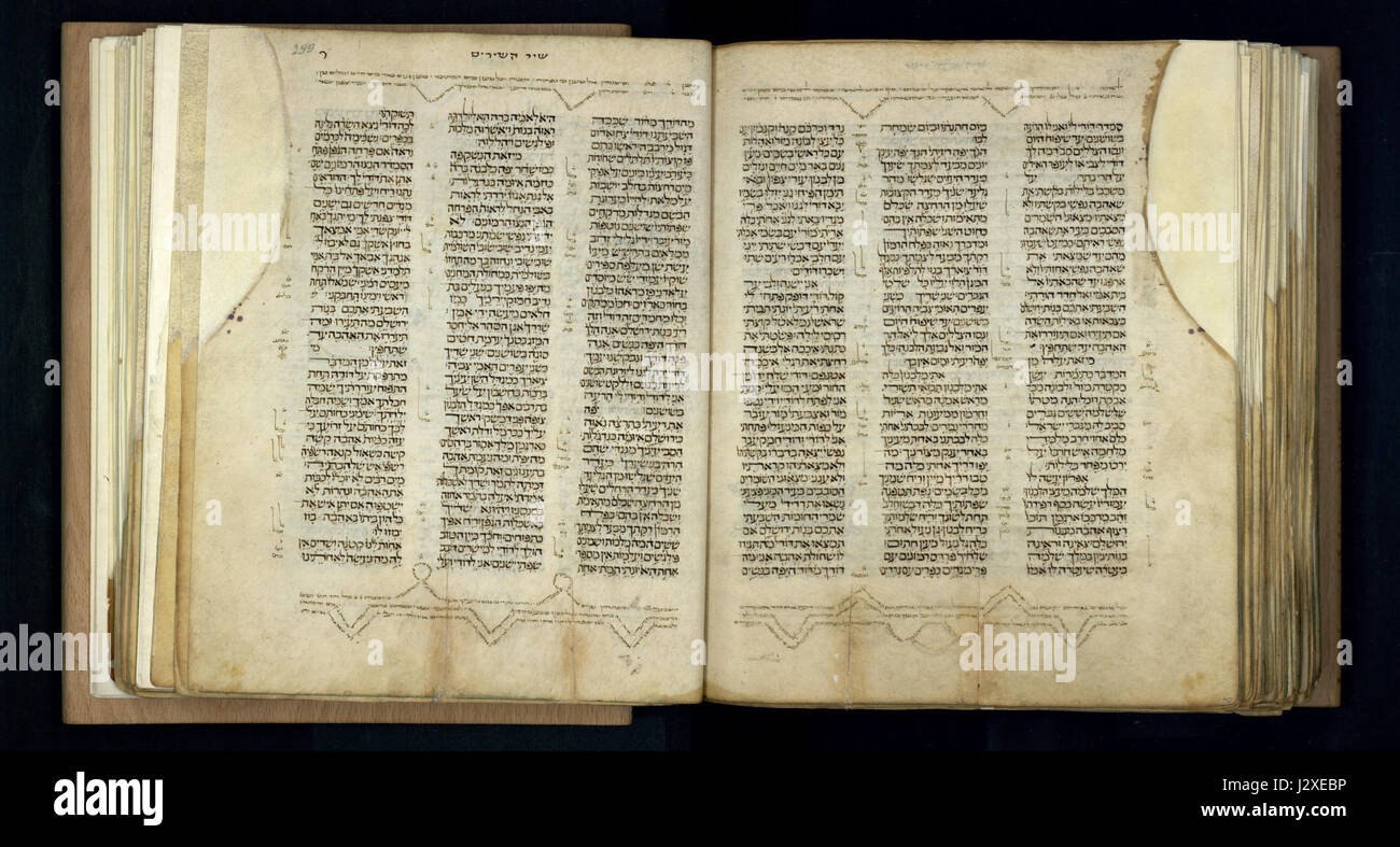 The Bible from 1300 is an early manuscript of the sacred text ...
