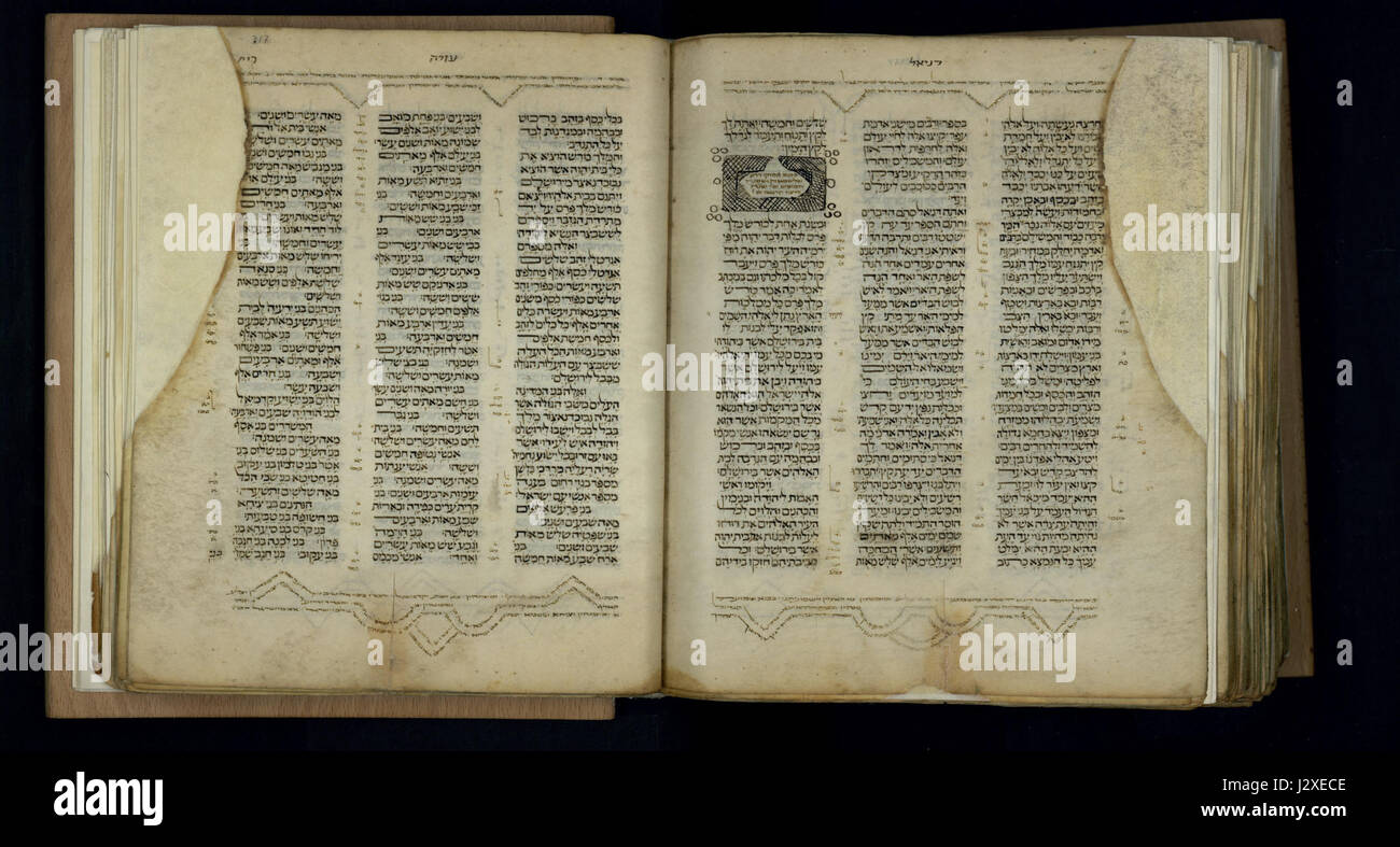 This medieval Bible, dating from 1300, represents a key piece of ...